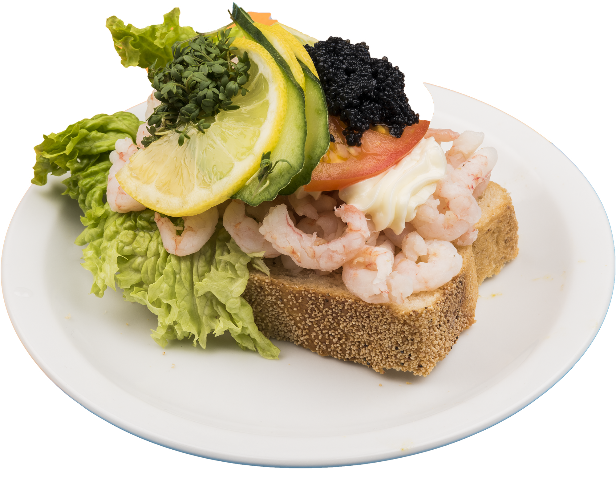 Franskbrød med rejer | Slagter Carlsen